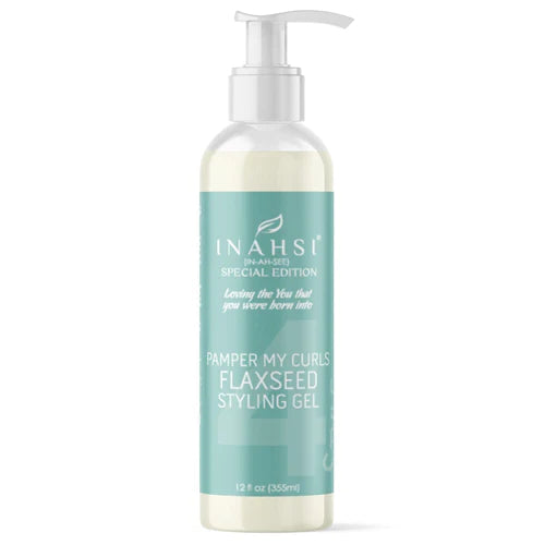 Inahsi Pamper My Curls Flaxseed Styling Gel | CW Canada – Curl Warehouse