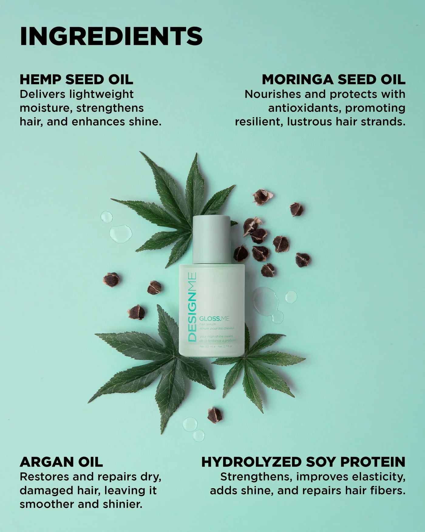 Design.Me Gloss.Me Hair Serum | Curl Warehouse