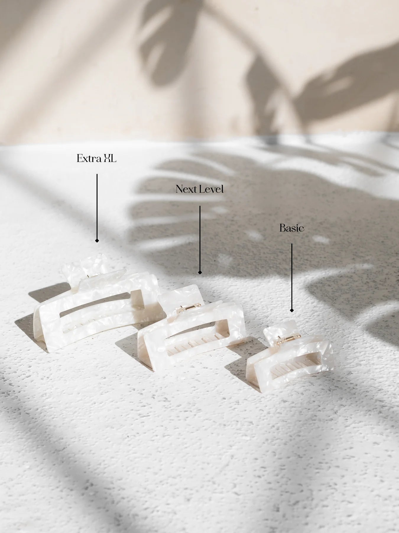 Flirty Pineapple White Pearl Claw Clip | Claw Clips at Curl Warehouse