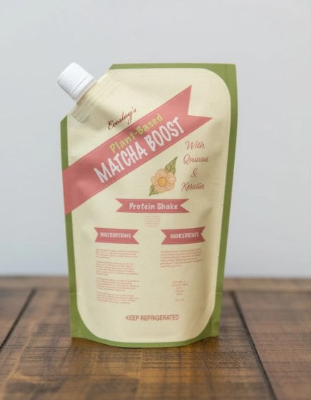 Ecoslay Matcha Boost Protein Shake | Curl Warehouse Canada