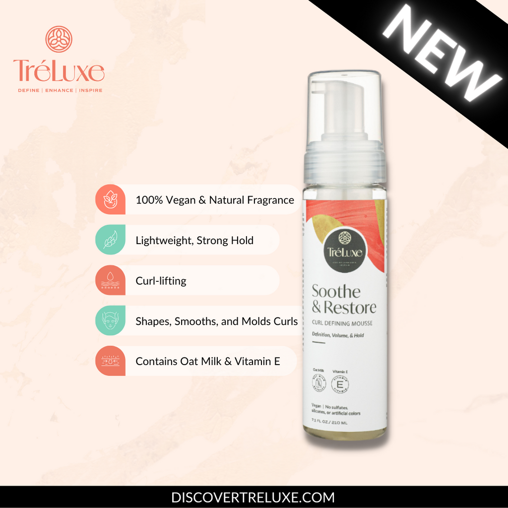 TréLuxe Soothe and Restore Curl Defining Mousse | Curl Warehouse